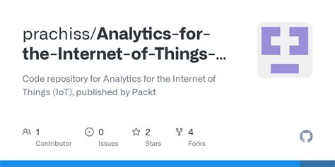 GitHub Prachiss Analytics For The Internet Of Things IoT Code Repository For Analytics For