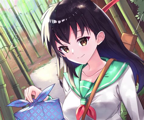 Download Kagome Higurashi Digital Drawing Wallpaper