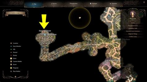 How To Reach Underdark From Goblin Camp Temple Of Selune Baldurs