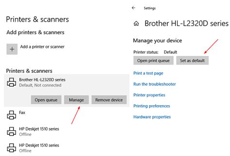 How To Set The Default Printer In Windows