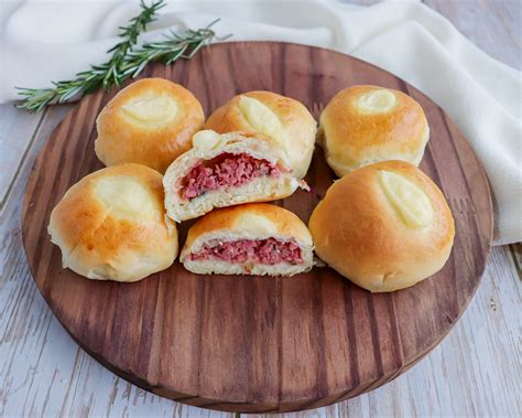 Pão De Batata Recheado Girassol