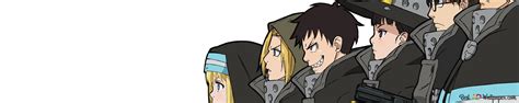 Fire Force Shinra Kusakabe Takehisa Hinawa Maki Oze Iris Arthur