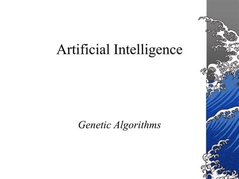 Genetic Algorithmsppt