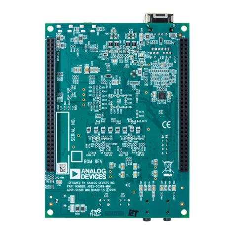 ANALOG DEVICES ADSP SC58 SERIES HARDWARE REFERENCE MANUAL Pdf Download ManualsLib