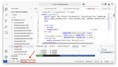 Visual Studio Code Ccfortran With Cmake Iraspa