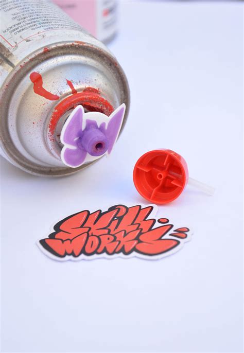 Stl File Sw Spray Cap Adapter For Rust Oleoum Montana Mtn Graffiti