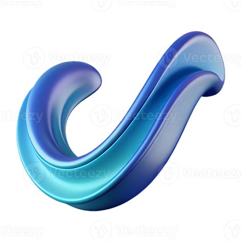 Magnificent Melancholic Geometric Scalable Abstract Wave Single Weight Stroke Clean Lines