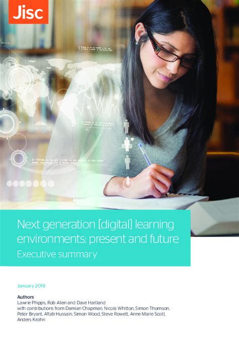 Pdf Next Generation Digital Learning Environments Present And Future