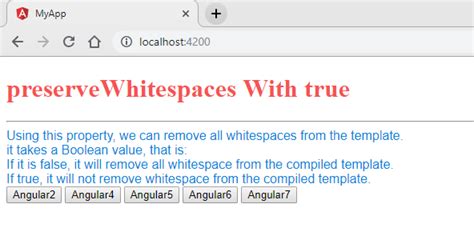 Angular Preservewhitespaces