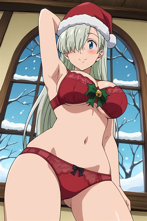 Rule 34 Ai Generated Blush Breasts Elizabeth Liones Female Lingerie