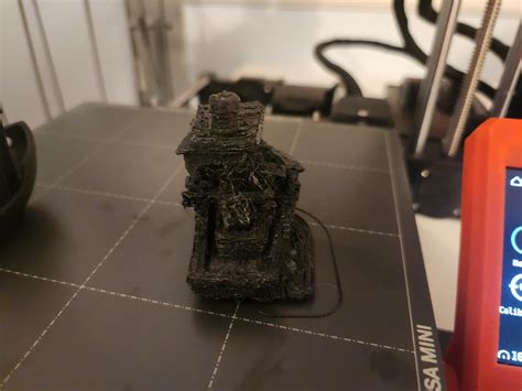 New Prusa Mini Included G Code Prints Perfectly But Slicing Myself