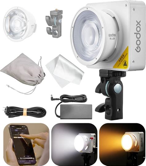 Godox Ml100bi Portable Led Video Light 100w Godox Ml100bi 【bi Color2800 6500k Cob