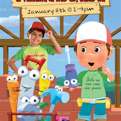 Handy Manny Etsy