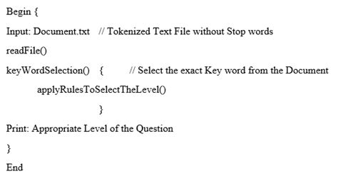Individual Question Categorization Algorithm Download Scientific Diagram
