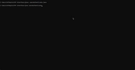 My Latest Java Project Atm Simulation Devansh Gohil Posted On The