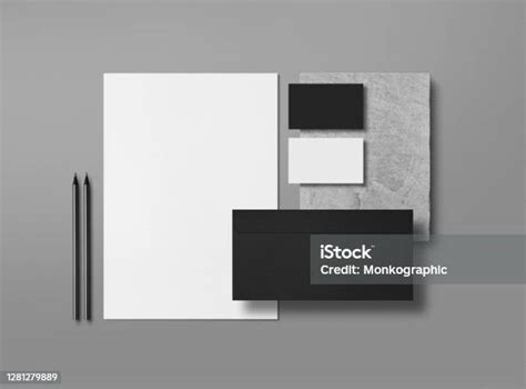 모의 브랜딩 Id를 위한 템플릿입니다 디자인을 배치하기 위한 빈 개체입니다 모형에 대한 스톡 사진 및 기타 이미지 모형
