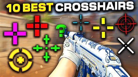 The 10 BEST CS2 Crosshairs Shocking Results YouTube