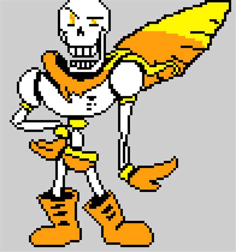 Papyrus Battle Sprite Pixel Art Maker Papyrus Is A My Xxx Hot Girl