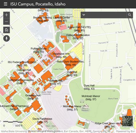 University Of Idaho Campus Map Still Not Sure How To Get Around On