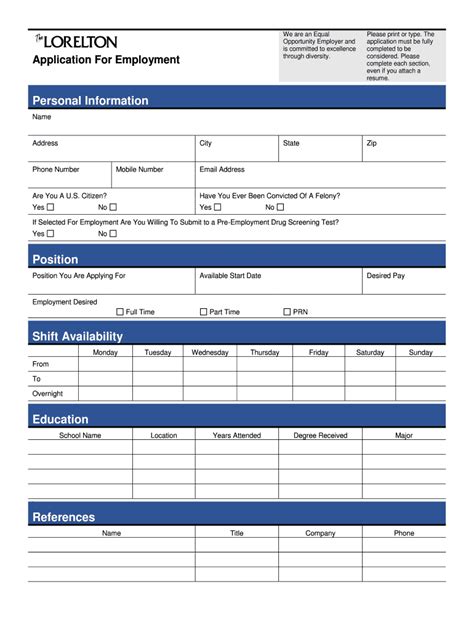 Fillable Online Shift Availability Fax Email Print Pdffiller