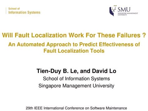 Ppt An Automated Approach To Predict Effectiveness Of Fault