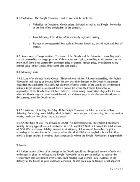 Clearing And Forwarding Notes Docx