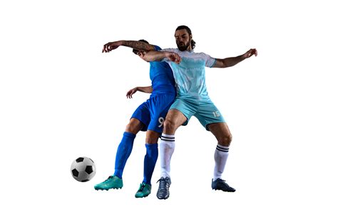 Soccer Players Action During A Football Game 21084942 Png