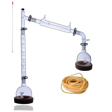 Lab Distillation Apparatus 2440 Chemistry Glassware Kit For Laboratory