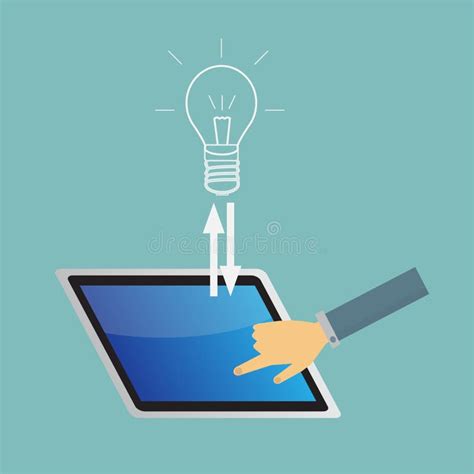 Business Tablet Concept Vector Stock Vector Illustration Of Laptop Chart 41305710