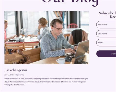 8 Post Element Display Combinations For Divis Blog Module