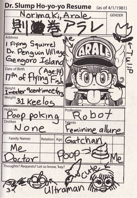 Arale Norimaki Dr Slump Wiki Fandom Powered By Wikia