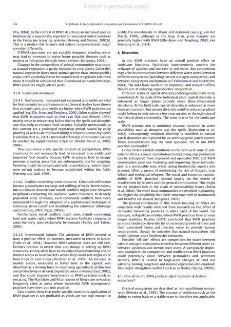 PDF A Review Of In Situ Rainwater Harvesting RWH Practices