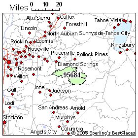 Zip 95684 Somerset Ca Rankings