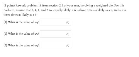 1 Point Rework Problem 18 From Section 2 1 Of Your Chegg Com