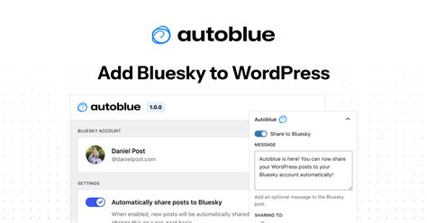 Autoblue Automate WordPress To Bluesky Post Sharing