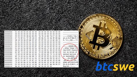 Vad är Bitcoin Genesis Block Btcswe