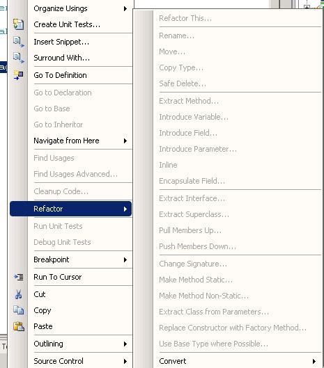 Resharper Items In Resharper Menu Are All Greyed Out Resharper