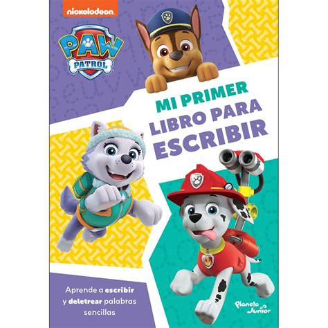 Paw Patrol Mi Primer Libro Para Escribir