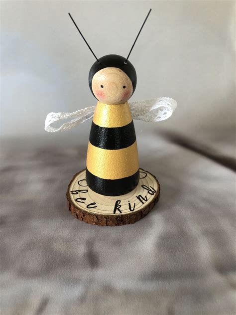 Display Decorative Bumble Bee Unique Handmade Doll Bee With Oversized