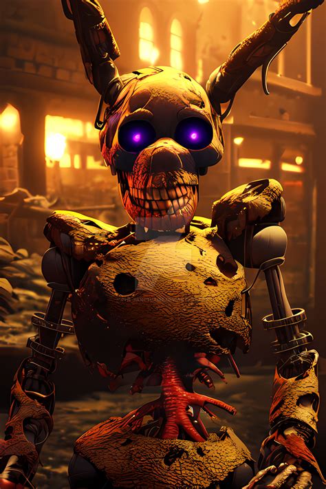 Ai Art Burntrap Fnaf Security Breach By The Sanctuaire On Deviantart