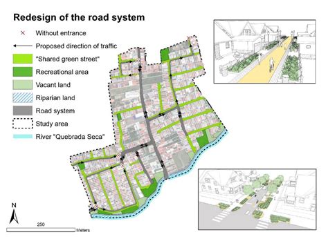 Proposal For A Re Design Of The Road System In The Study Area In Orde R Download Scientific