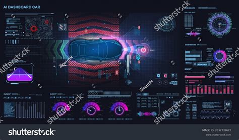 Accident Prevention System Autonomous Vehicle Movement Stock Illustration 2032739672 Shutterstock