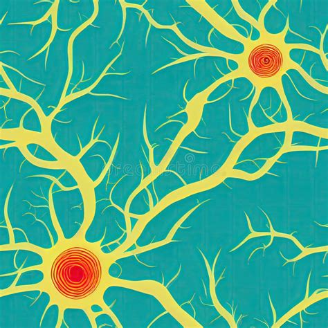 Neuronal Network Seamless Pattern Ai Generative Illustration Pattern Neuronal Network Seamless Pattern Ai Generative Illustration Pattern