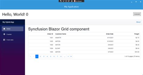 Exploring Blazor Hybrid App Using Mobile Blazor Bindings By Rajeshwari Pandinagarajan