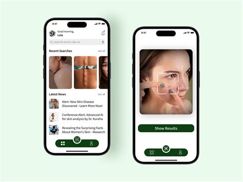 Ar And Ai Based Skin Disease Detection App Ui Design By Ganesh Kumar On