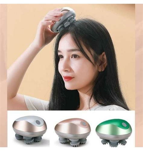 두피 마사지기 머리 마사지 관리 전동 고양이 기계 탈모 관리기 브러쉬 기구 지압기 안마기 괄사 티몬