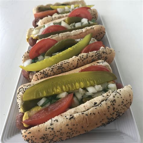 Goldbelly Chicago Style Chili Dog Kit By Vienna Beef Hot Dogs