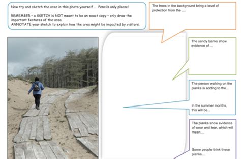 Geography Nea Data Collection Digital And Automated Handouts Human And Physical Examples