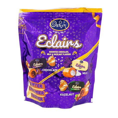Oshon Assorted Chocolate Eclairs 600g Poundstretcher