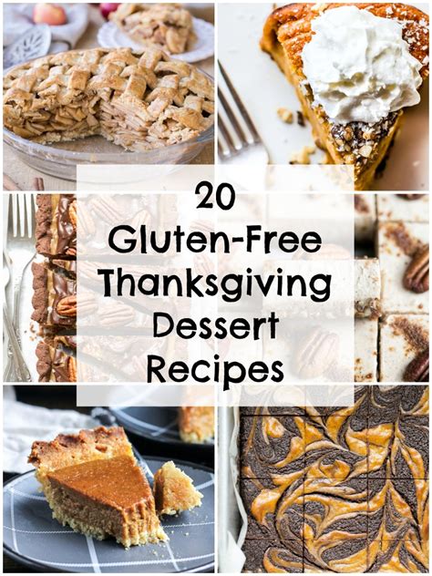 20 Best Gluten Free Thanksgiving Dessert Recipes Parade